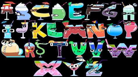 Alphabet Reverse Plush Toy All Letter From O But They Drinks Youtube