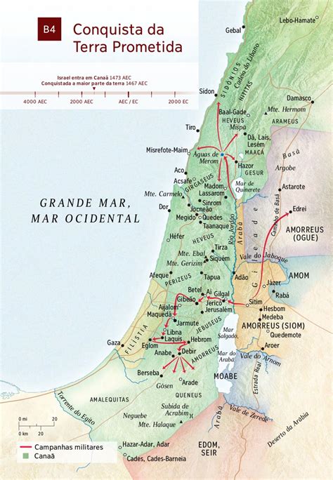 Geografia Geral e Bíblica MAPAS BIBLICOS