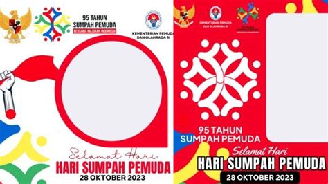 50 Link Twibbon Hari Sumpah Pemuda 2023 Beserta Cara Membuatnya