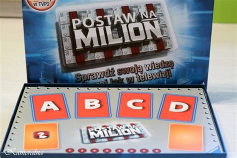 Gra Planszowa POSTAW NA MILION Kameralna