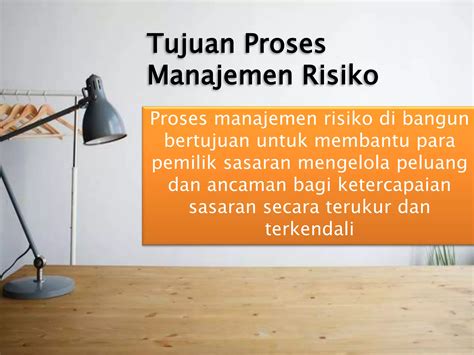 PPT PROSES MANAJEMEN RISIKO Pptx