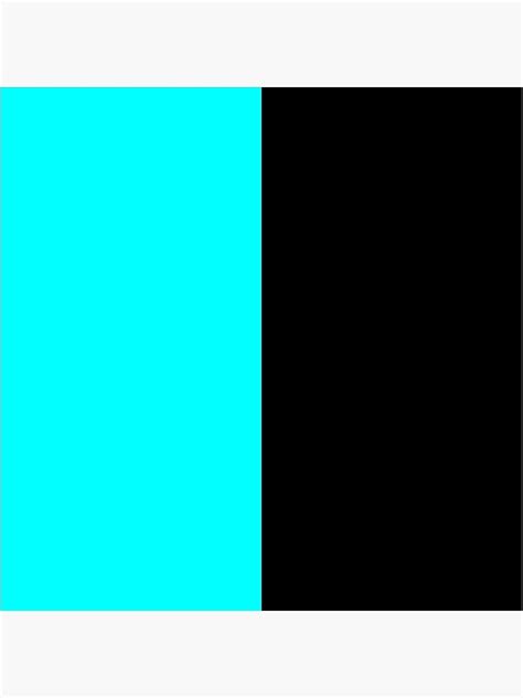 Light Blue And Black Abstract Poster For Sale By SadlyTaken Redbubble
