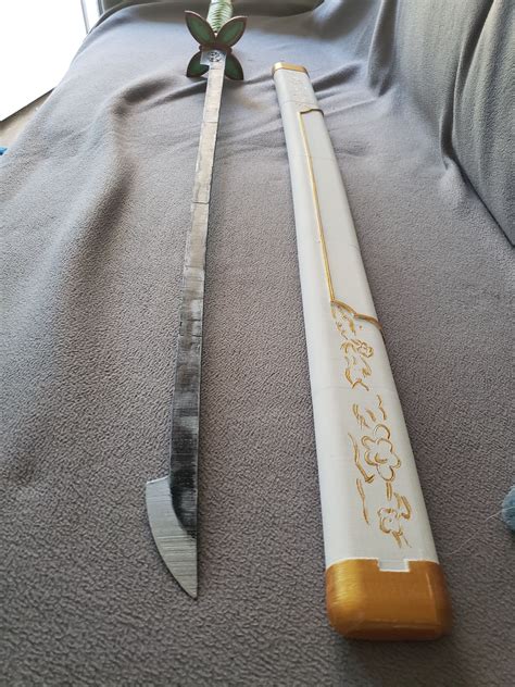 Katana De Shinobu Kochou De Kimetsu No Yaiba Demon Slayer Impreso En