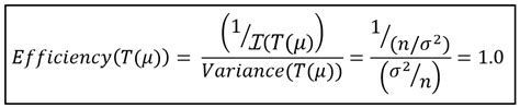 a guide to estimator efficiency and the cramér rao bound on variance time series analysis