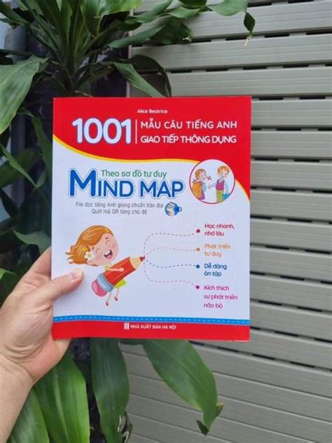 Sách 1001 mẫu câu tiếng anh giao tiếp thông dụng theo sơ đồ tư duy