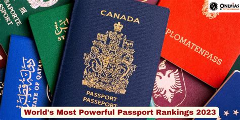 World S Most Powerful Passport Rankings 2023