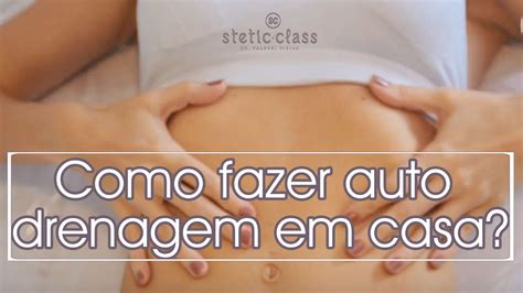 Como Fazer Auto Drenagem Em Casa YouTube