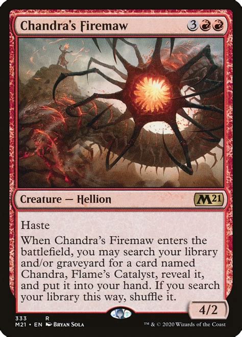 Chandra S Firemaw Core Set Magic The Gathering