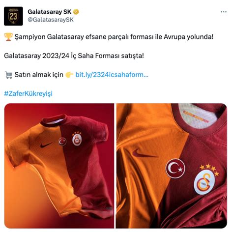 Galatasaray yeni sezon forma fiyatı belli oldu Resmen tanıtıldı