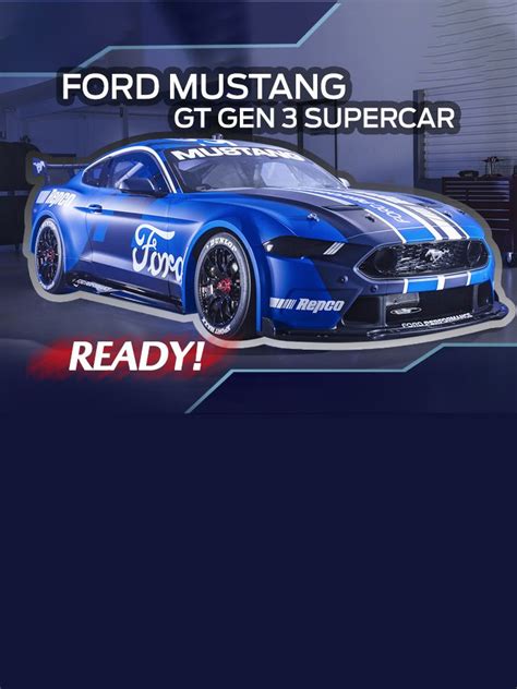 Ford Mustang Gt Gen Supercar Looks Ready To Take On The Repco