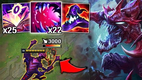Ap Cho Gath Eats Your Entire Health Bar Hp Over