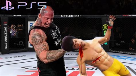 Ufc Bruce Lee Vs Martyn Ford Ea Sports Ufc Youtube