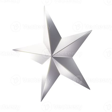 classificação por estrelas ícone 3d prata 12042511 PNG
