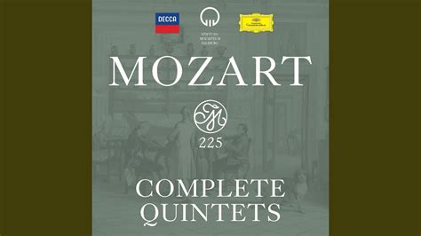Mozart String Quintet No 1 In B Flat K 174 Two Original Movements