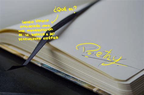 La Poes A Es Un Genero Literario Considerado Como Una Manifestaci N De