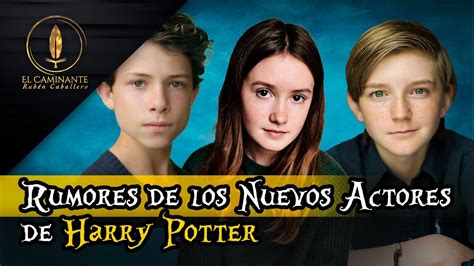 Los Primeros Rumores De Actores Para La Serie De Harry Potter YouTube
