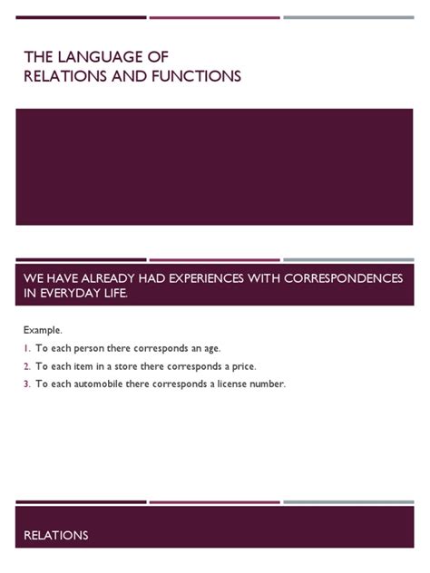 the language of relations functions pdf function mathematics mathematical logic