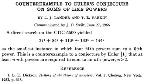 dibujo20130521 counterexample to euler s conjecture on sums of like powers francis th e mule