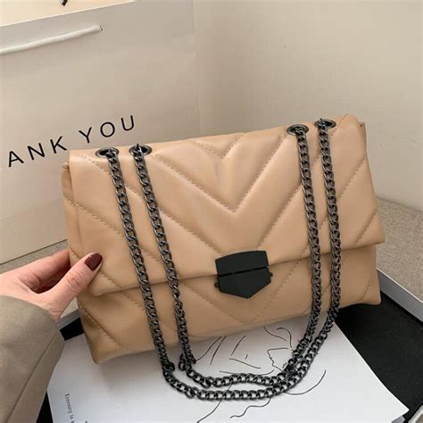 Nowy na co dzień torba typu Crossbody z łańcuchem dla kobiet moda