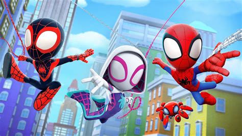 Marvel S Spidey And His Amazing Friends Tv Series Backdrops