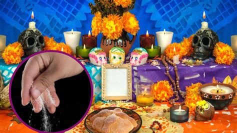 Sal y agua no deben faltar en tu ofrenda del Día de Muertos esto dice