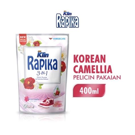 Jual So Klin Rapika 3in1 Pelicin Pewangi Pelembut Pakaian 400 Ml