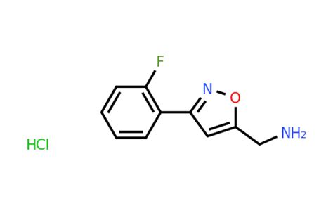 Cas C Fluoro Phenyl Isoxazol Yl Methylamine