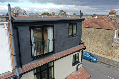 Aerial View Rear Dormer Loft Conversion Islington EC1A