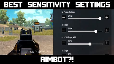 BEST SENSITIVITY SETTINGS IN 2022 PUBG Mobile YouTube