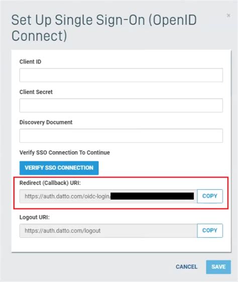 setting up partner portal sso with azure active directory