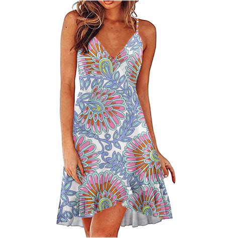 Summer Savings Clearance 2022 BEFOKA Summer Dresses For Women