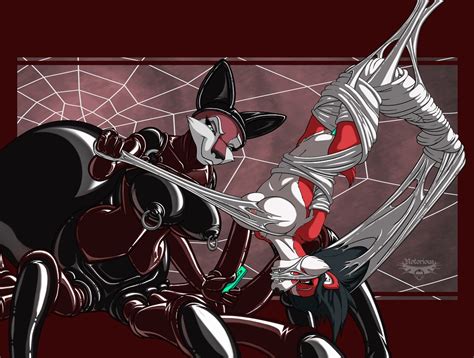 Rule 34 Arachnid Arthropod Bondage Bound Domination Female Femdom Furry Gag Rubber Sex Toy