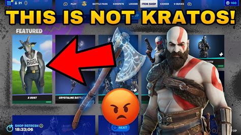 Fortnite Kratos Skin Leviathan Axe Pickaxe Return Release Date Youtube
