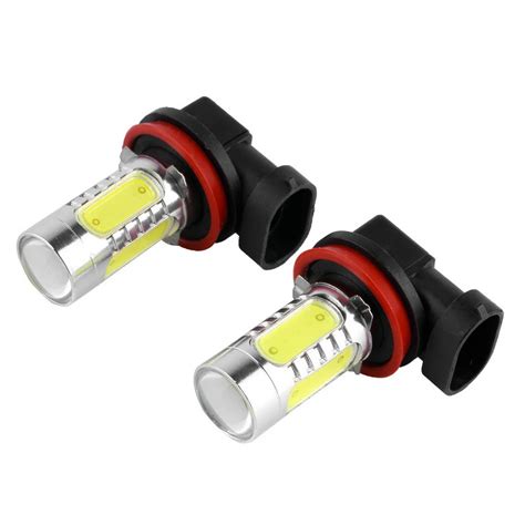 2 x h11 luz de nevoeiro 7 5w carro de alta potência conduziu a luz de