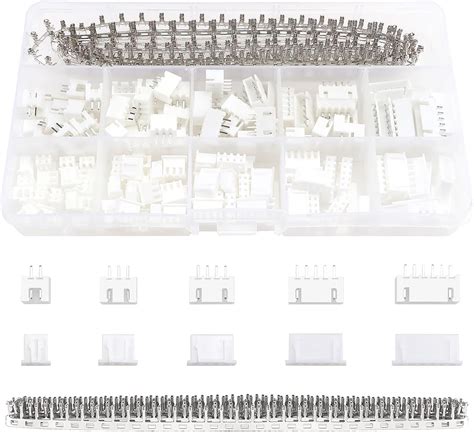 Lyeteung 420 PCS 2 54mm JST XH Connector Kit JST XH 2 3 4 5 6 Pin