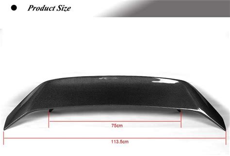 Buy Jc Sportline Carbon Fiber Rear Spoiler For Subaru Brz