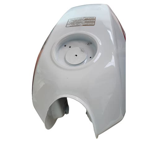 Tanque Gasolina Akt Nkd Color Blanco Moto Repuestos