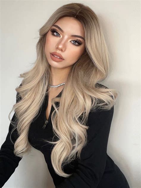 Natural Long Curly Wig Gorgeous Hair Long Hair Styles Blonde Hair Color