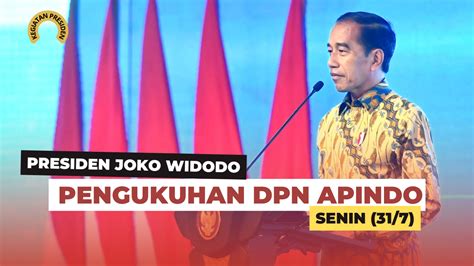 Sekretariat Kabinet Republik Indonesia Sambutan Presiden Jokowi Pada