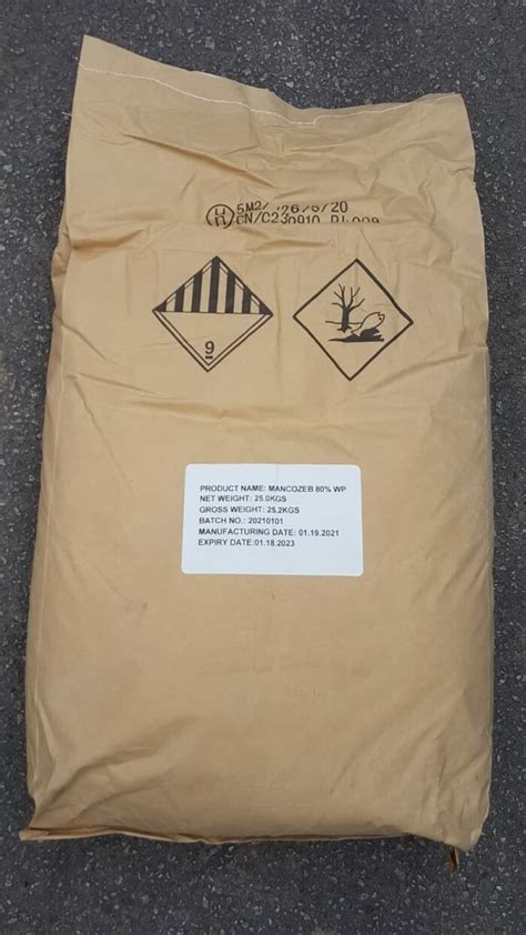 Mancozeb 80 WP 25 Kg Wendell Trading Company