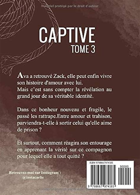 Couvertures Images Et Illustrations De Captive Tome 3 De Sarah Rivens