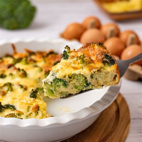Crustless Broccoli Quiche Recipe Healthy Delicious And Nutritious
