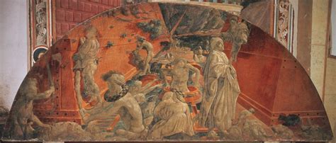 Il Diluvio E Il Ritiro Delle Acque 1447 48 Paolo Uccello