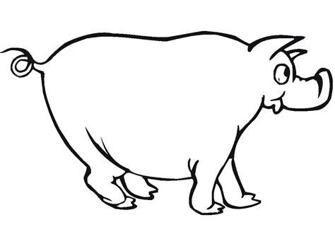 Coloriage Cochon à imprimer sur ColoriageEnfant