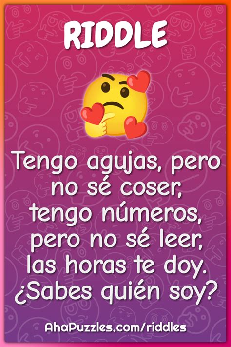 Tengo agujas pero no sé coser tengo números pero no sé leer las