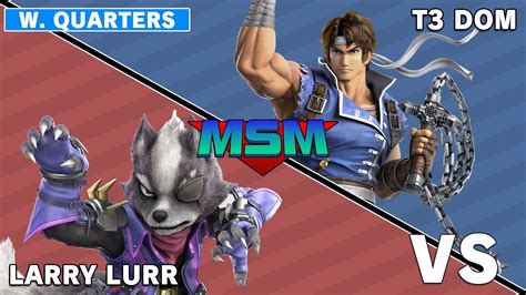 Offline MSM 241 Larry Lurr Wolf VS CG UCI T3 Dom Richter