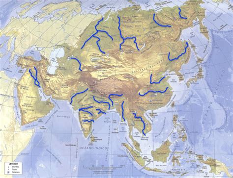 Juegos de Geografía Juego de Asia Físico Ríos Cerebriti
