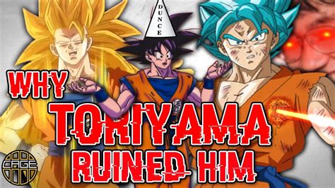 The Character Assassination Of Son Goku YouTube