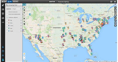 how to create a custom location map with pins maptive