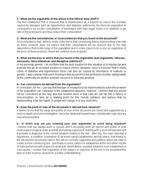 6 in which way are you ordering your own arguments to avoid being disperse pdf argument